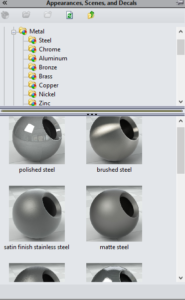 SOLIDWORKS RENDERING » HOW TO ADD MATERIALS IN SOLIDWORKS