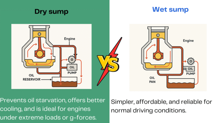 Wet sump vs Dry sump-Which lubrication is the best?