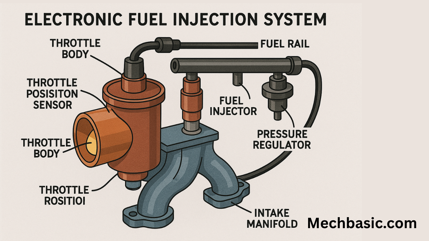 What is automotive electronic injection system