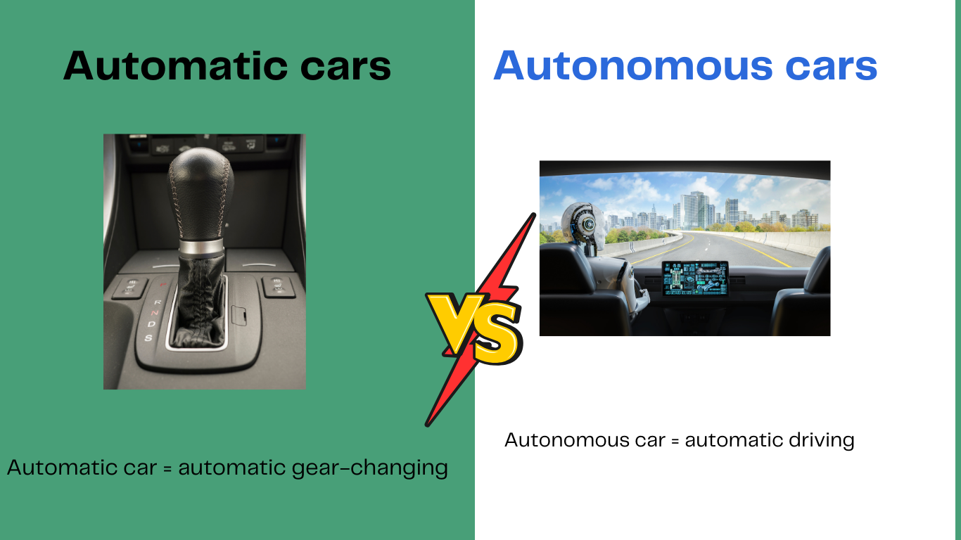 Autonomous Vs Automatic cars-Differences you need to know