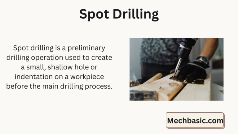 Spot Drilling-Everything you need to know » MechBasic.com