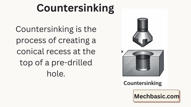 Counter sinking -Everything you need to know » MechBasic.com