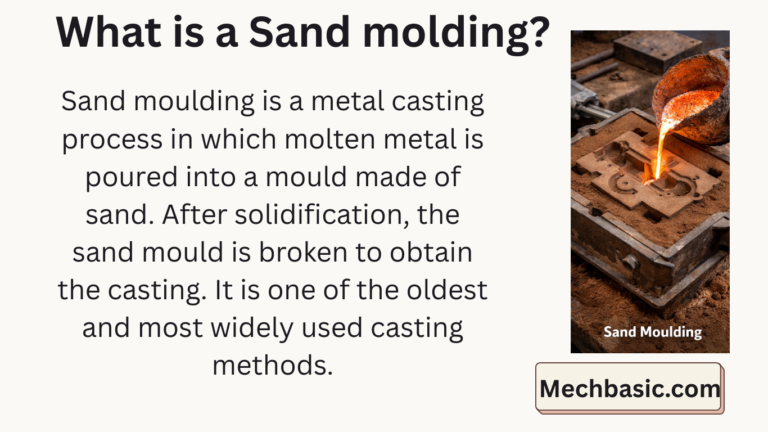 Sand Molding-Everything you need to know » MechBasic.com