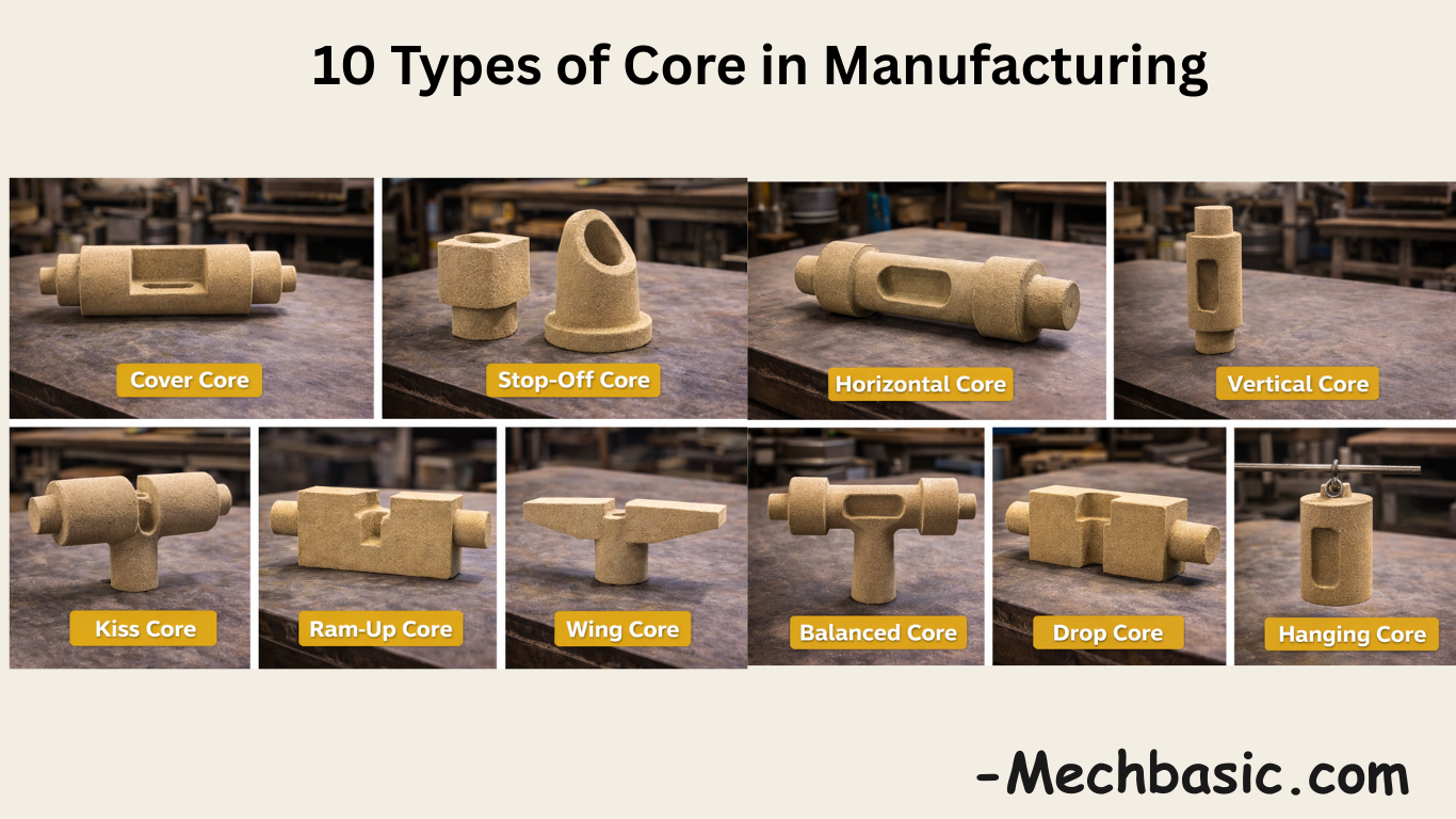 10 Types of core you need to know » MechBasic.com