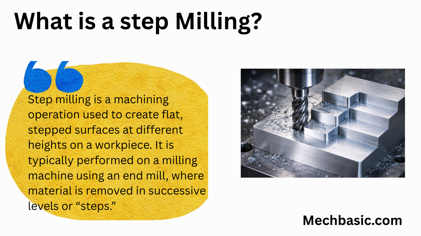 Step milling-Everything you need to know » MechBasic.com