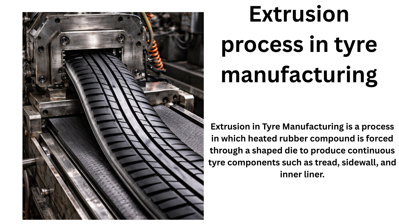 Extrusion process in tyre manufacturing » MechBasic.com