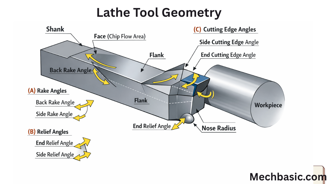 Lathe tool geometry-Everything you need to know